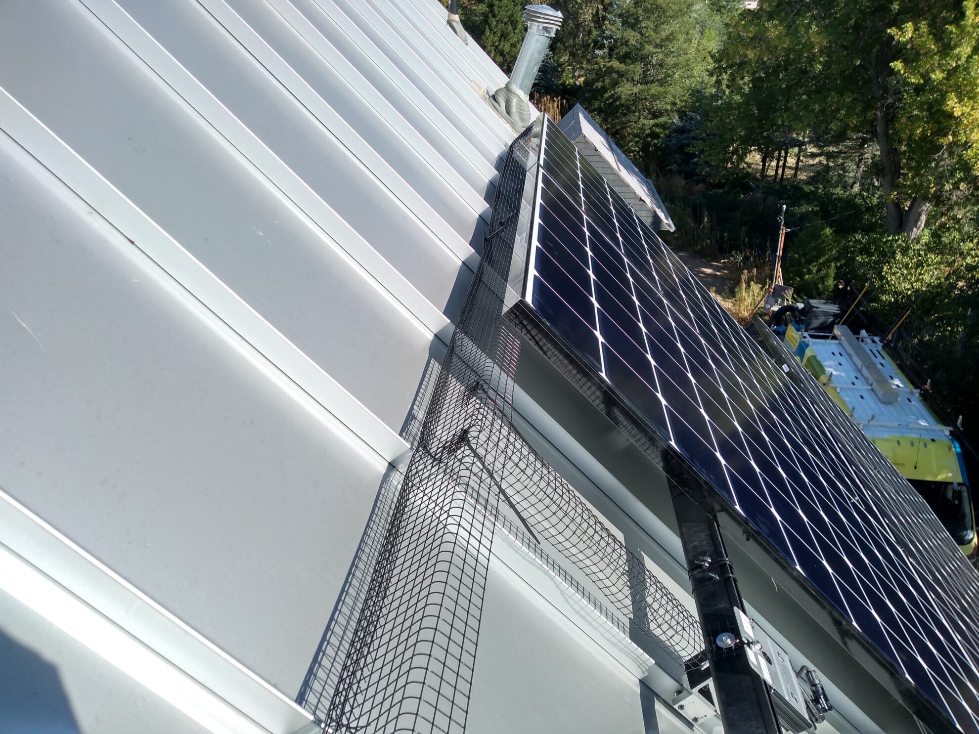 Installing Solar Critter Guard over Standing-Seam Metal Roofs – Slick ...