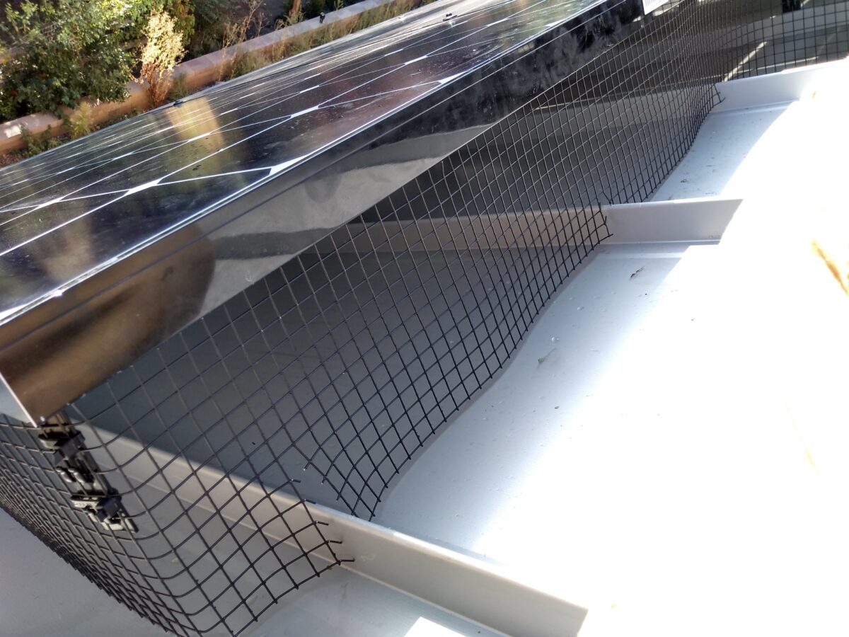 Installing Solar Critter Guard over Standing-Seam Metal Roofs – Slick ...